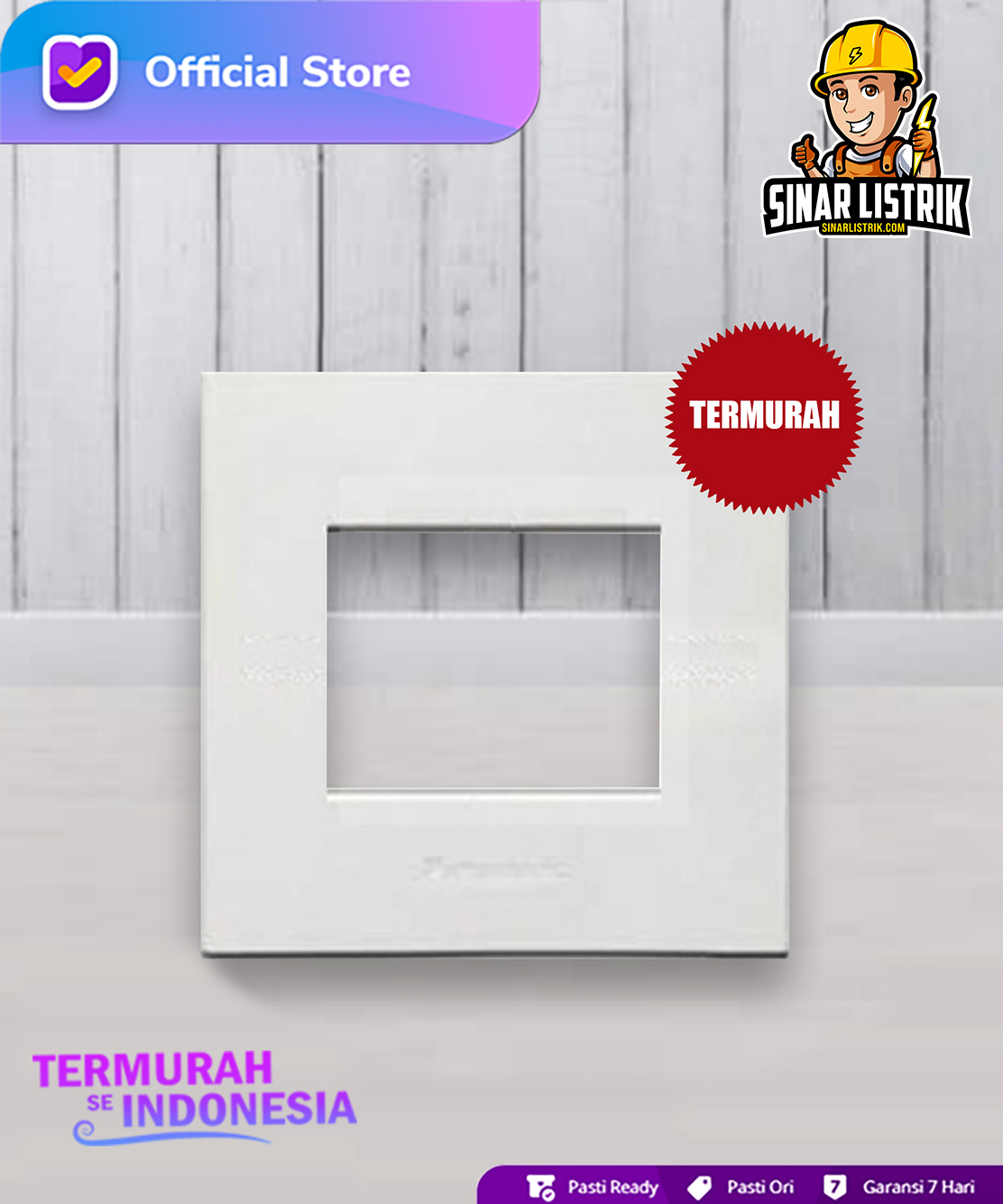 Frame Cover 1G Panasonic Panasonic WESJ 78029W