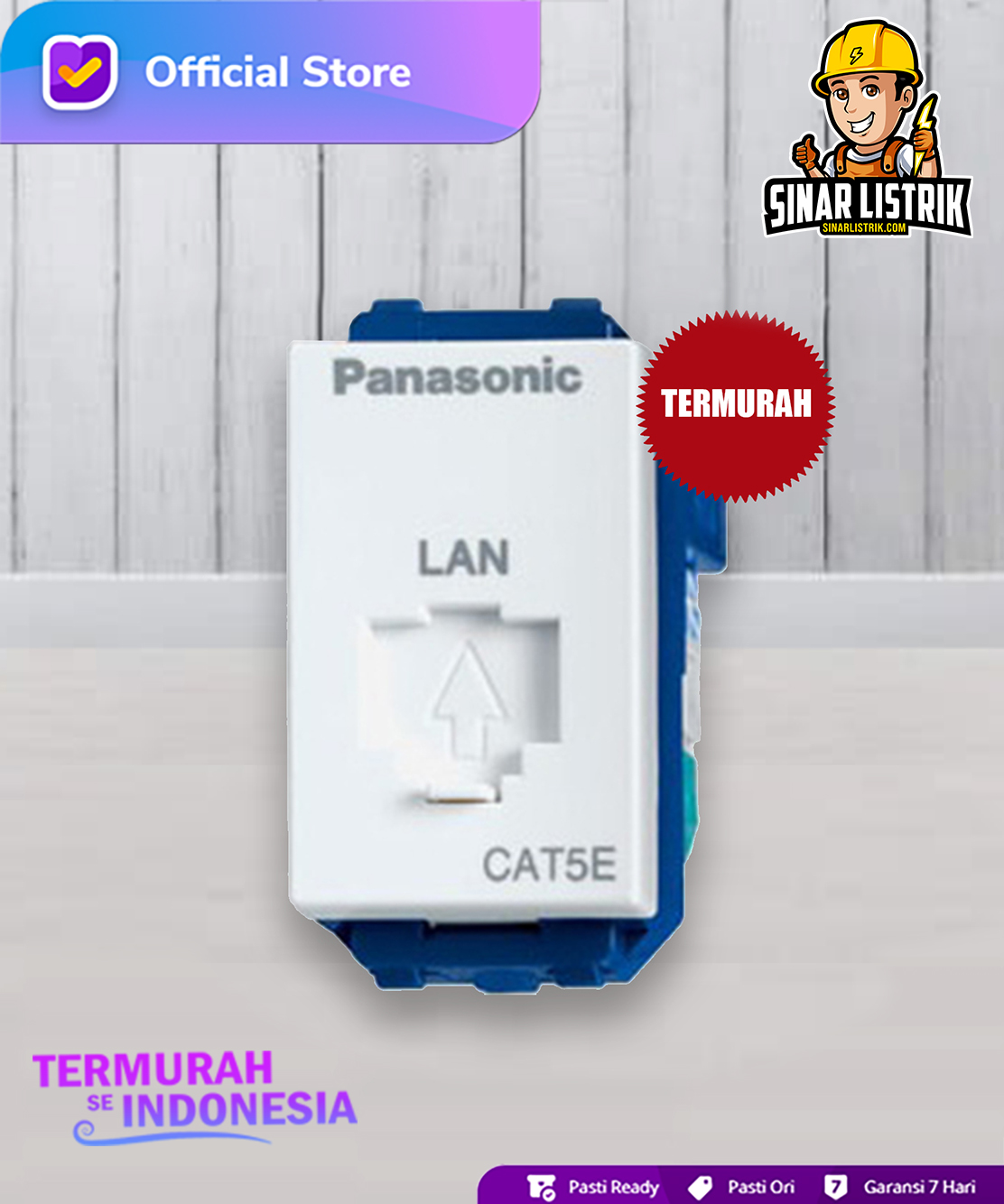 Mata Stop Kontak Telepon Panasonic Murah dan Berkualitas