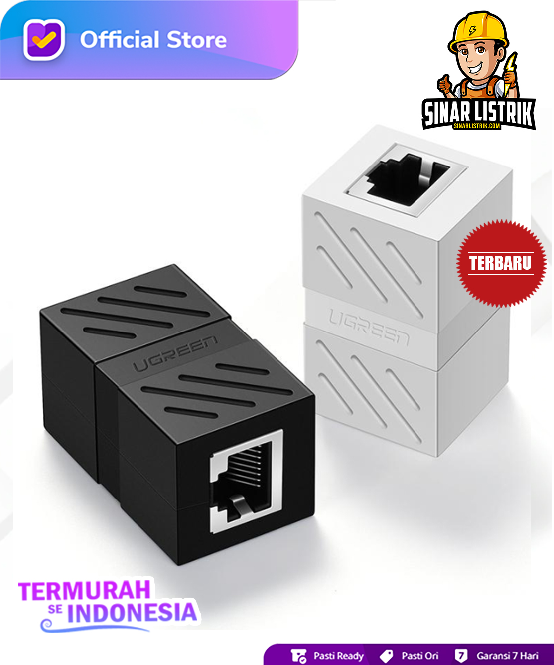 Female to female RJ45 CAT 7 / Barel konektor Vention