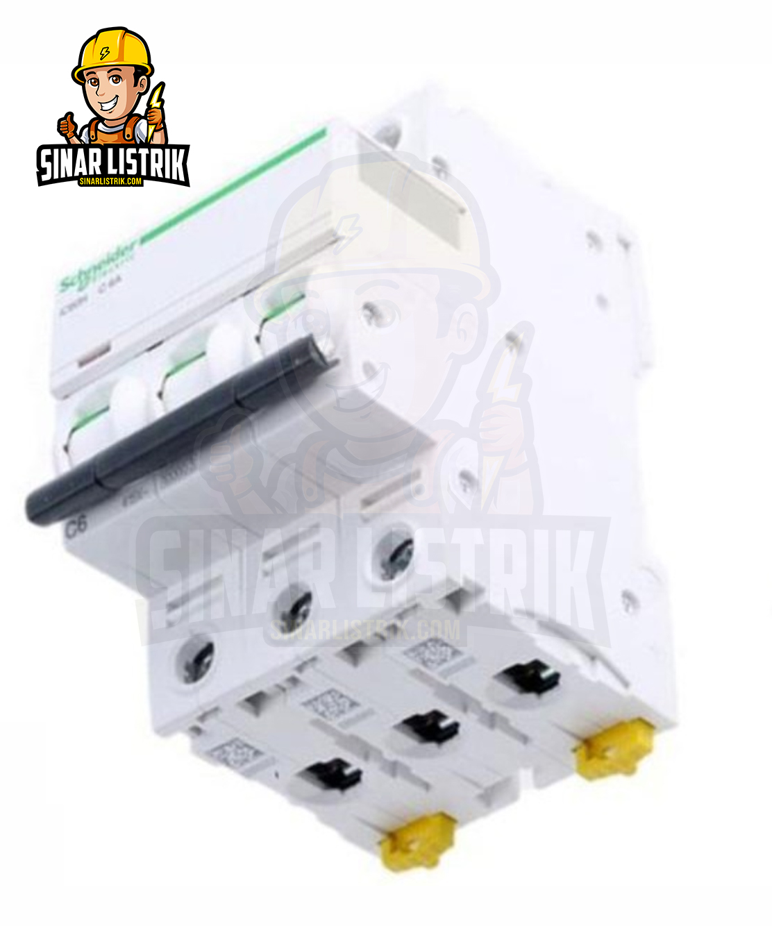 Jual MCB Schneider Acti9 iC60 3P 25A C curve 6 kA Termurah