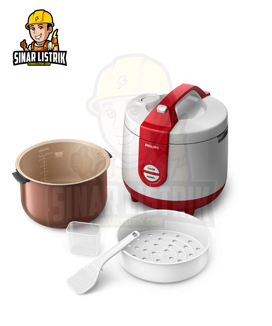 Jual Magic Com Philips Daily Collection 2L Golden Pot HD3119/32 murah