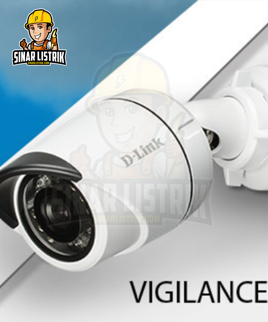 Jual CCTV D-Link Full HD Outdoor PoE Mini Bullet Camera DCS‑4703E