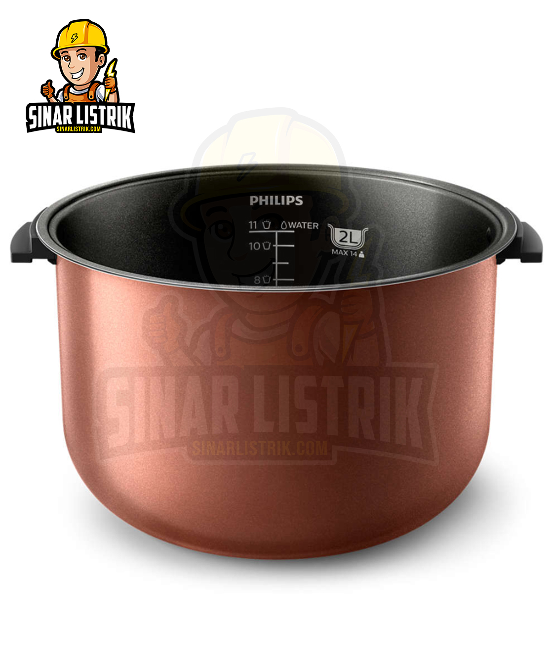 Jual Rice Cooker 2L Pro Ceramic+ Philips Daily Collection HD3131/30