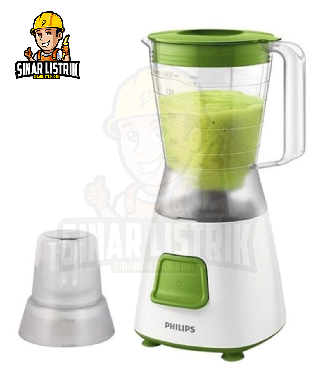 Jual Blender Philips Plastik Daily Collection 1L HR2057/03 Termurah