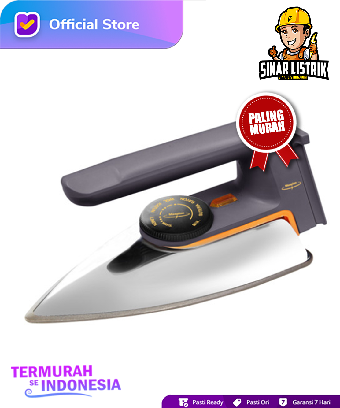 Jual Setrika Maspion Thermostat HA-110 C Termurah
