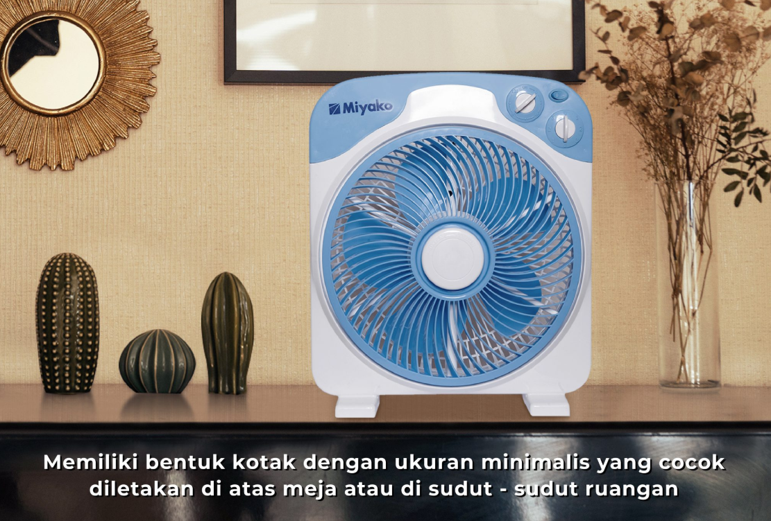 Jual Kipas Angin Kotak Miyako 12Inch Box Fan KAB-1281 Termurah
