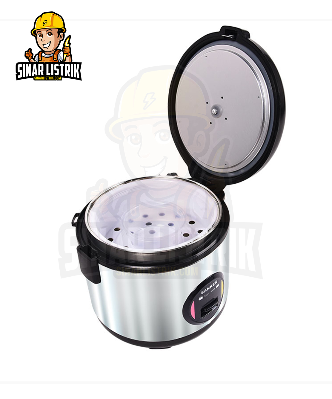 Jual Magic Com Sanken Supercom 1L Black SJ-203BK Termurah