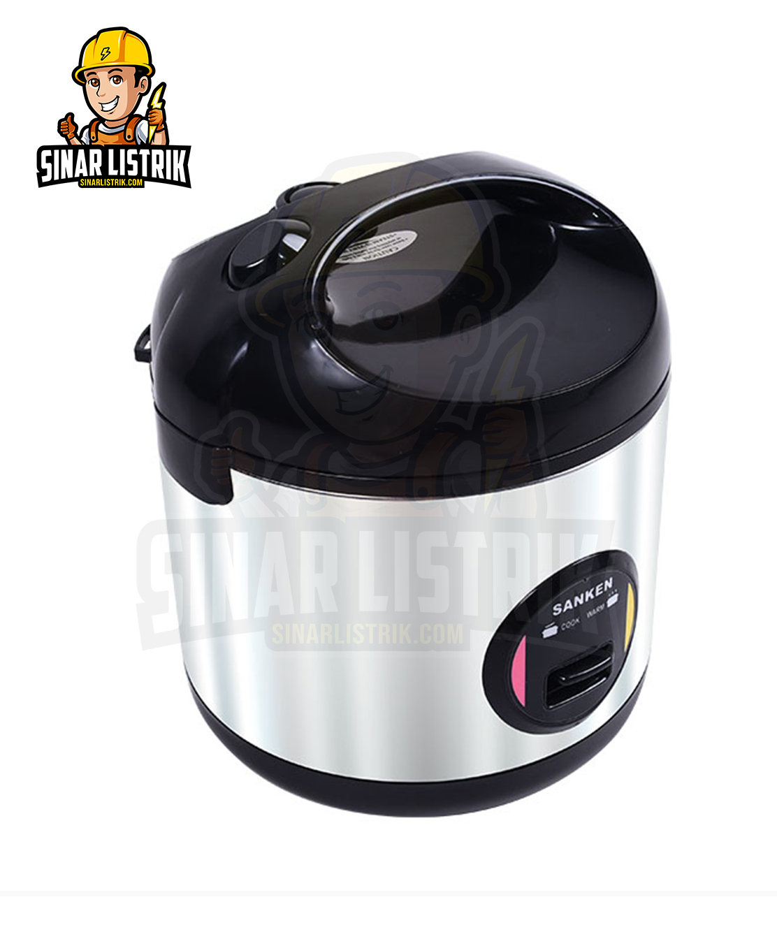 Jual Magic Com Sanken Supercom 1L Black SJ-203BK Termurah