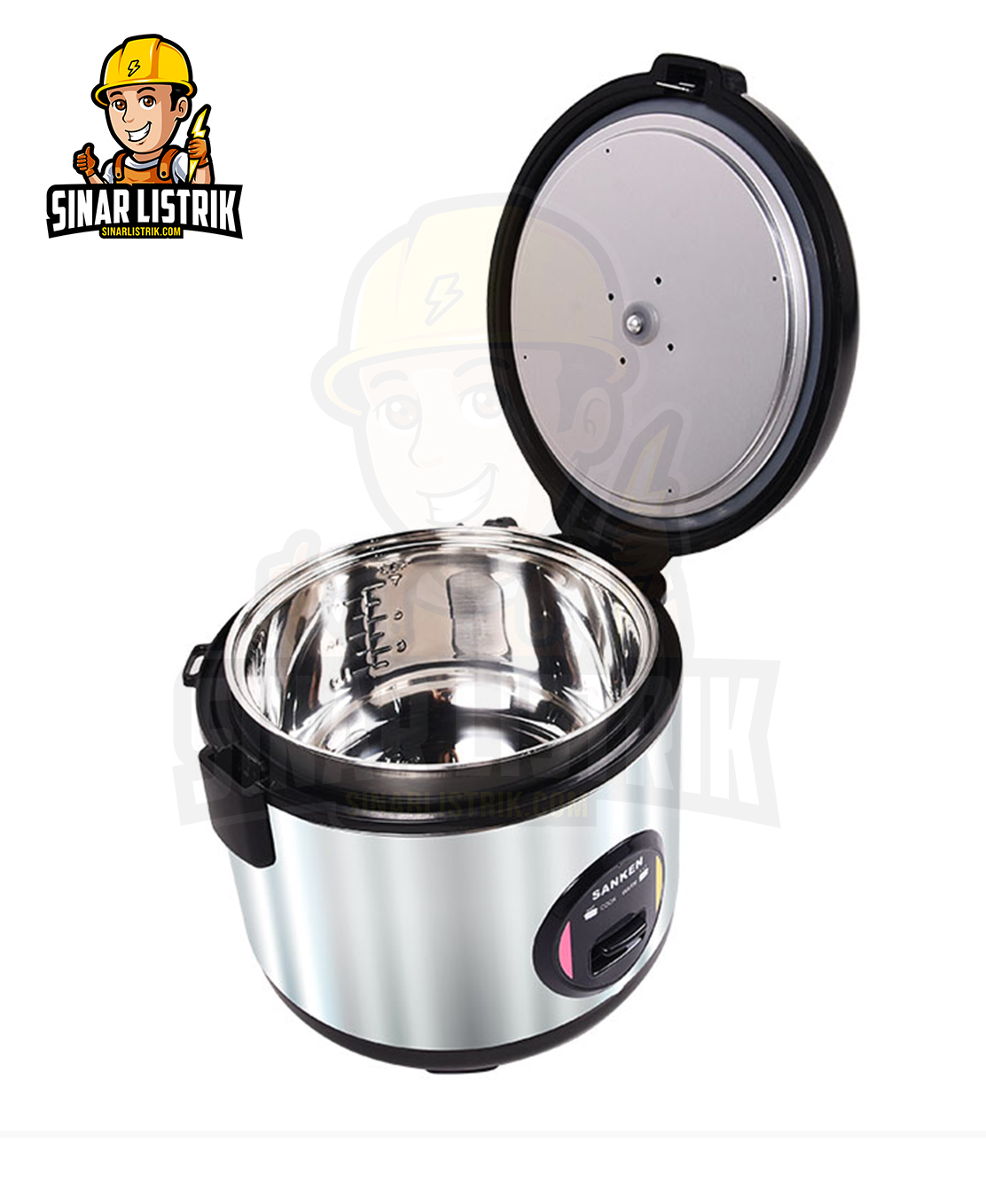 Jual Magic Com Sanken Supercom 1L Black SJ-203BK Termurah