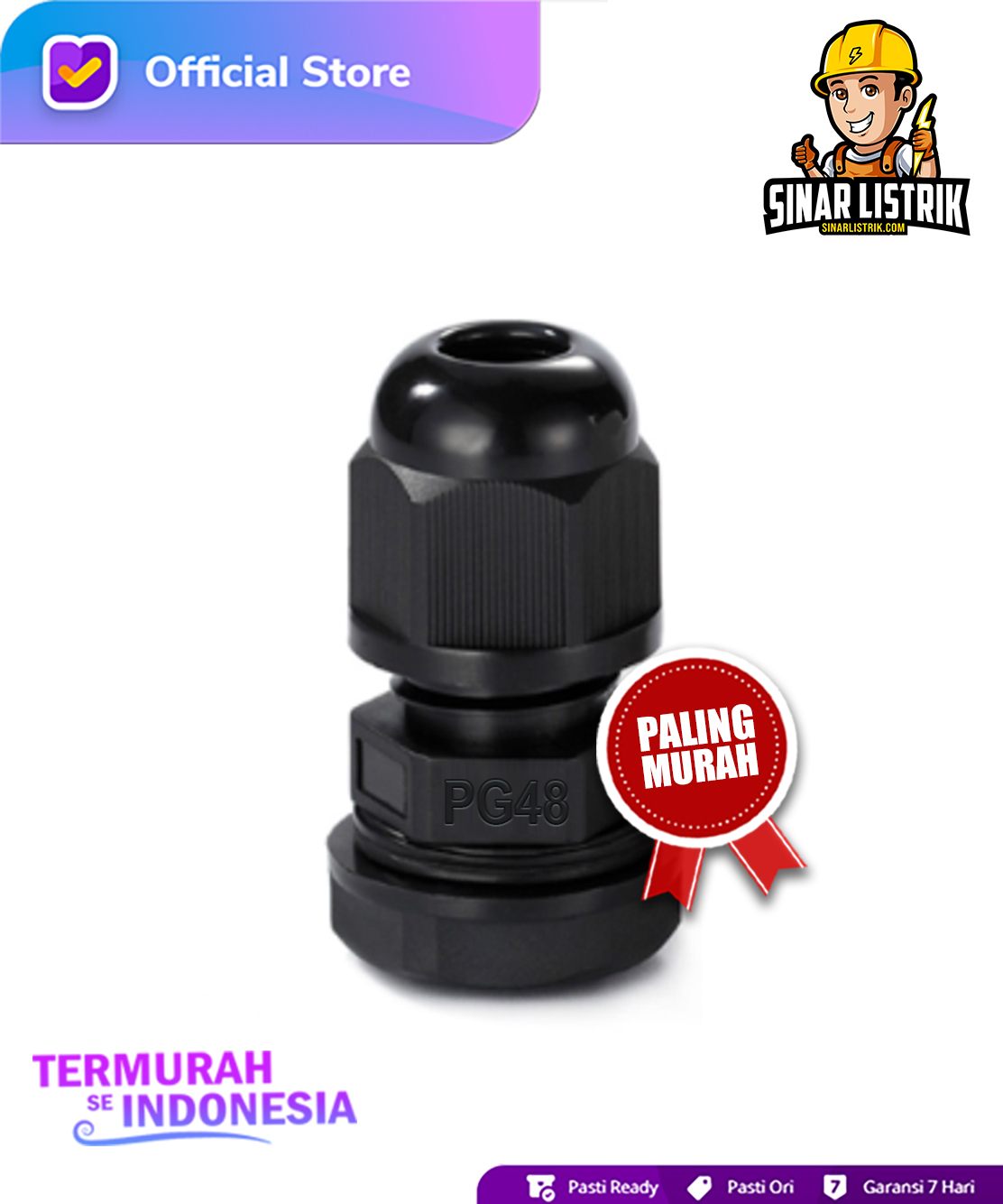 Jual Kabel Glend PG-48 Hitam Termurah Seindonesia