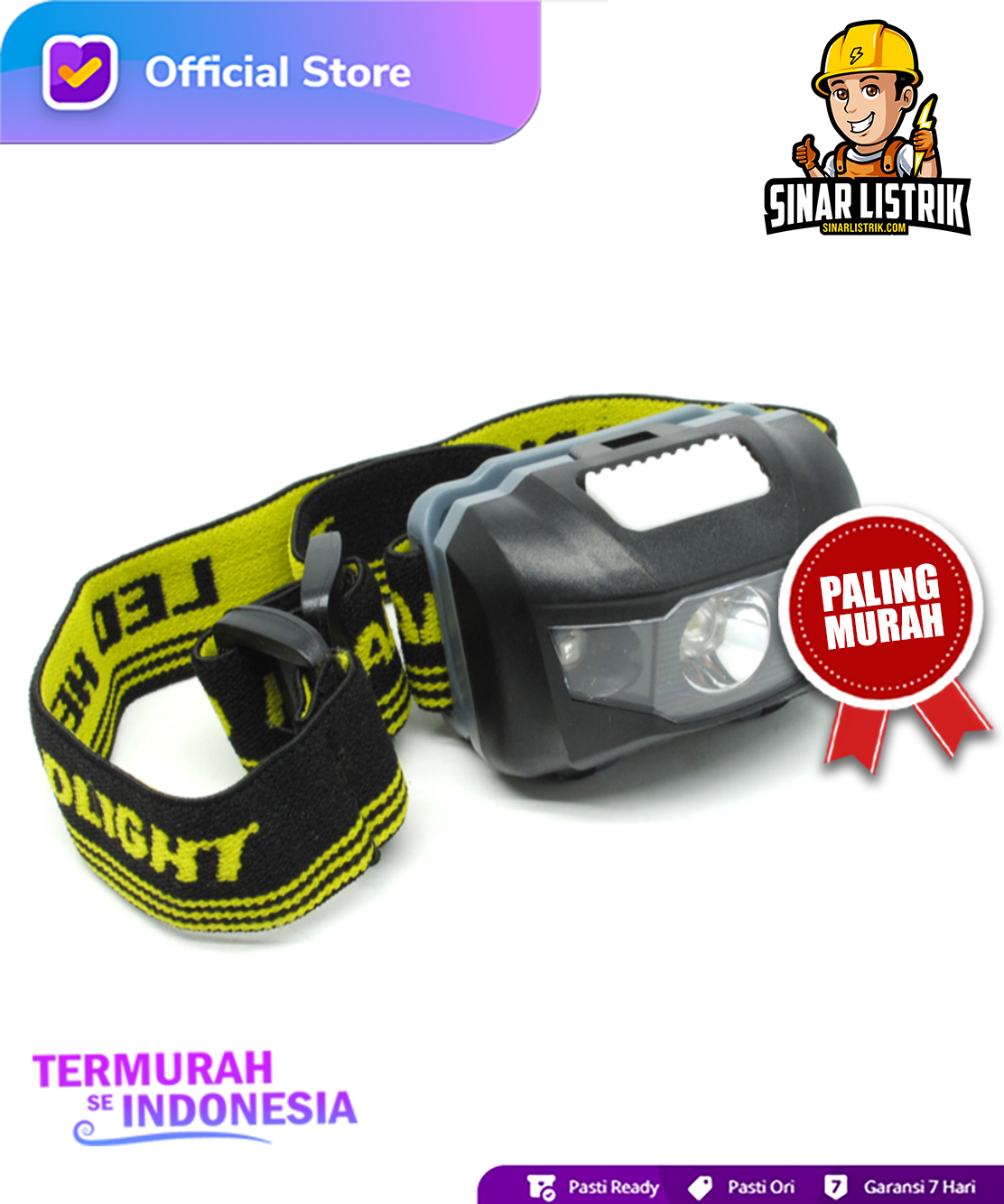 Jual Headlihgts LED Taff 3W GD63 Termurah SeIndonesia