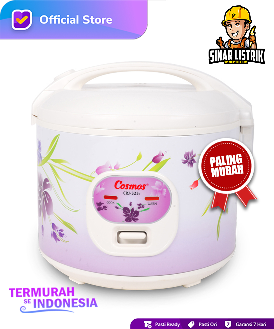 Rice Cooker Cosmos 323s | Elektronik Rumah Termurah Se Indonesia