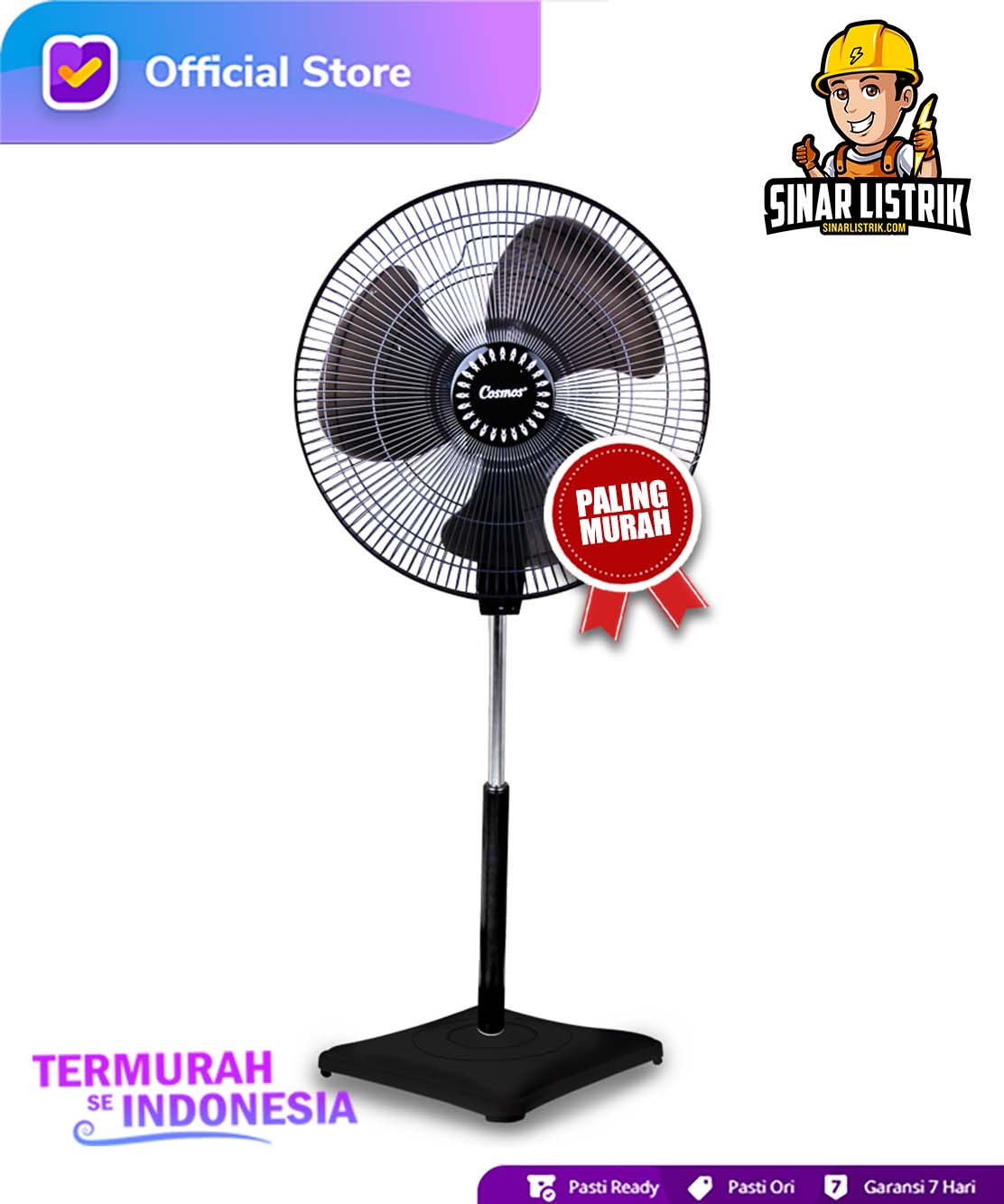 Stand Fan Cosmos 16-SDB | Toko Online Listrik Termurah Se Indonesia.