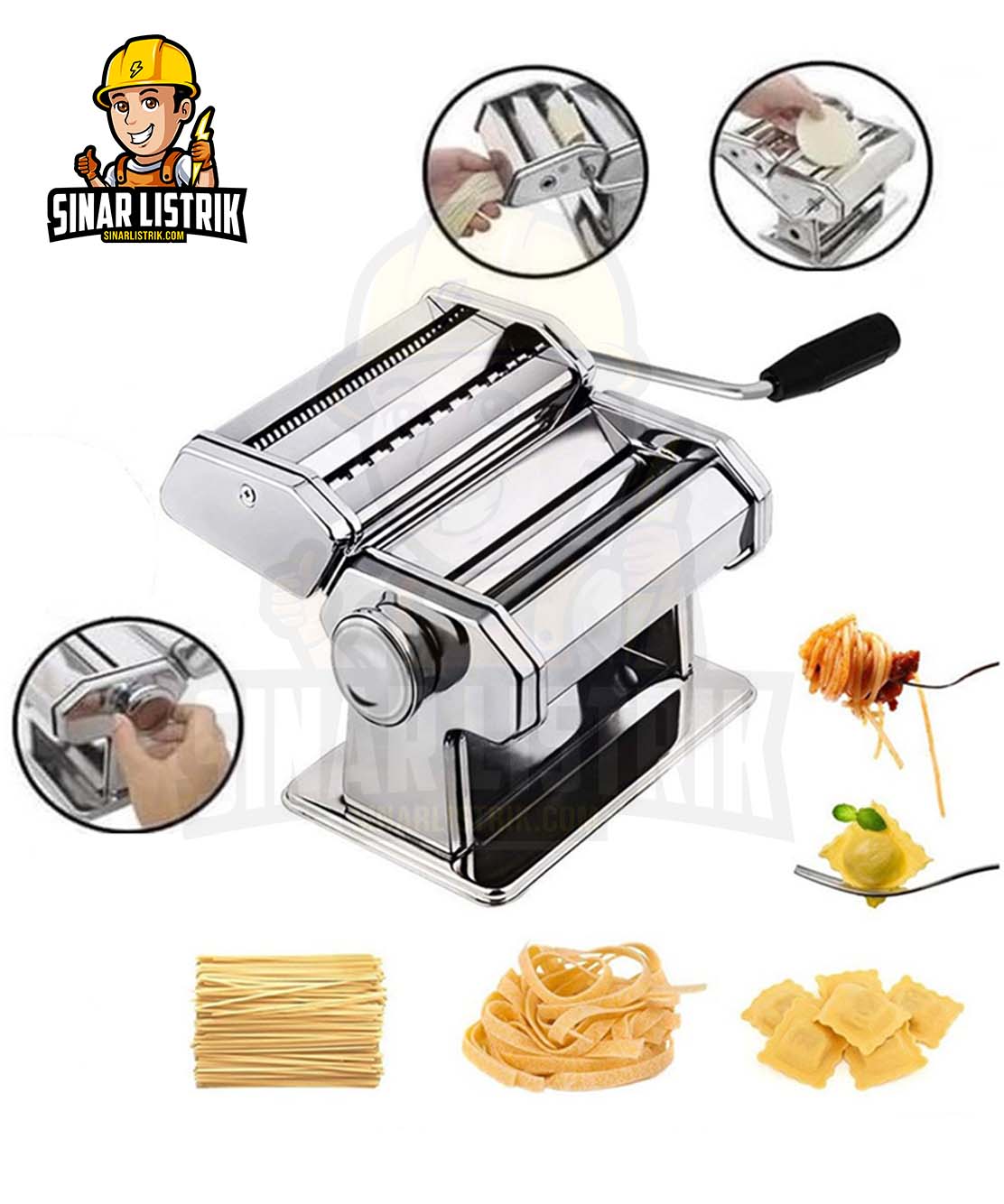 Mesin Pasta Yundai PM-150 Maker /Gilingan Mie Adonan Molen PM-150