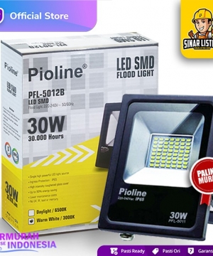 Flood Light 30 W Watt Lampu Sorot Pioline LED SMD PFL 5013 Floodlight