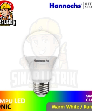 LED 12 W Watt Kuning Lampu Hannochs Sonic Warm Whit Hanok - Watt