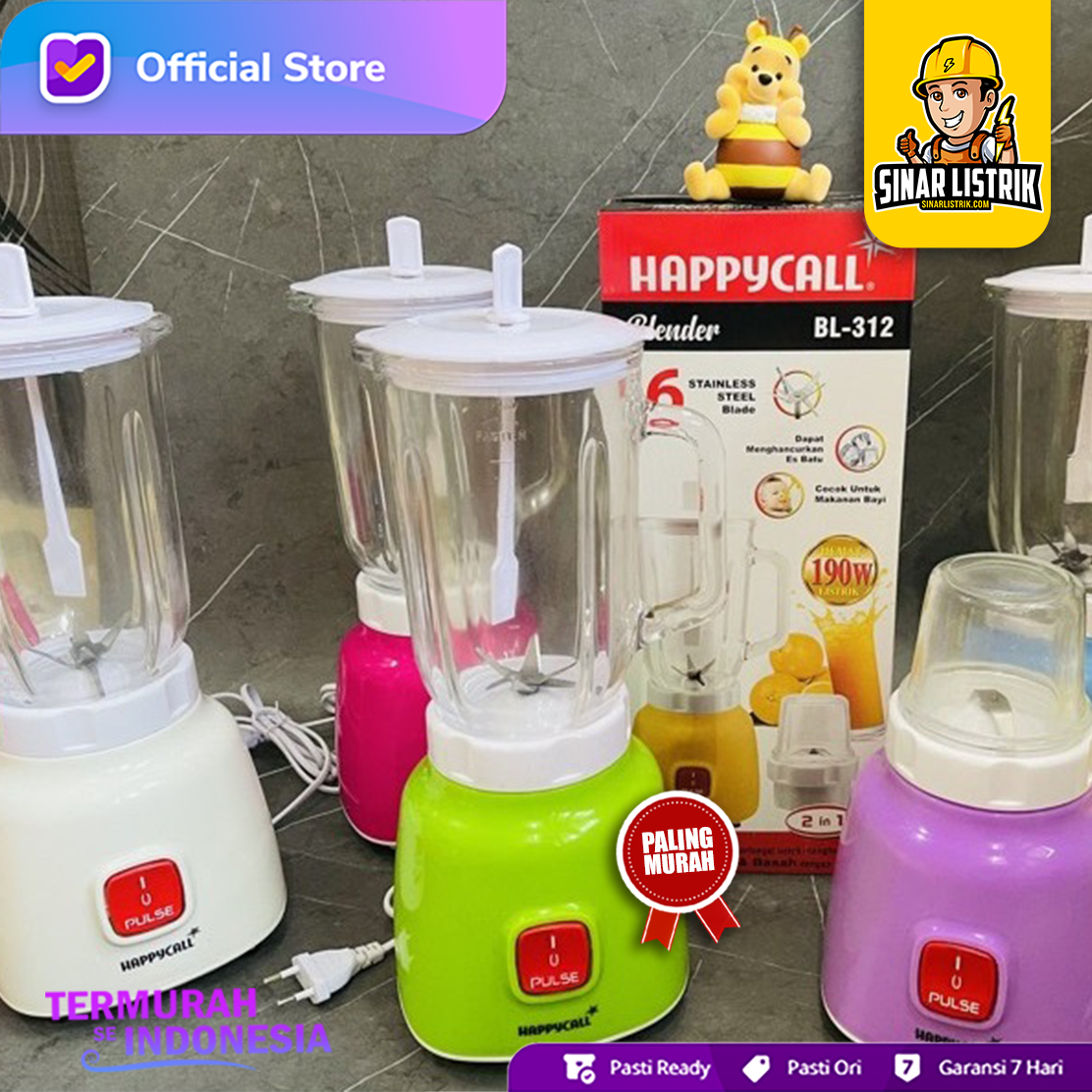 Blender Kaca Happy Call BL-312 Blender Kaca Happy Call BL-312