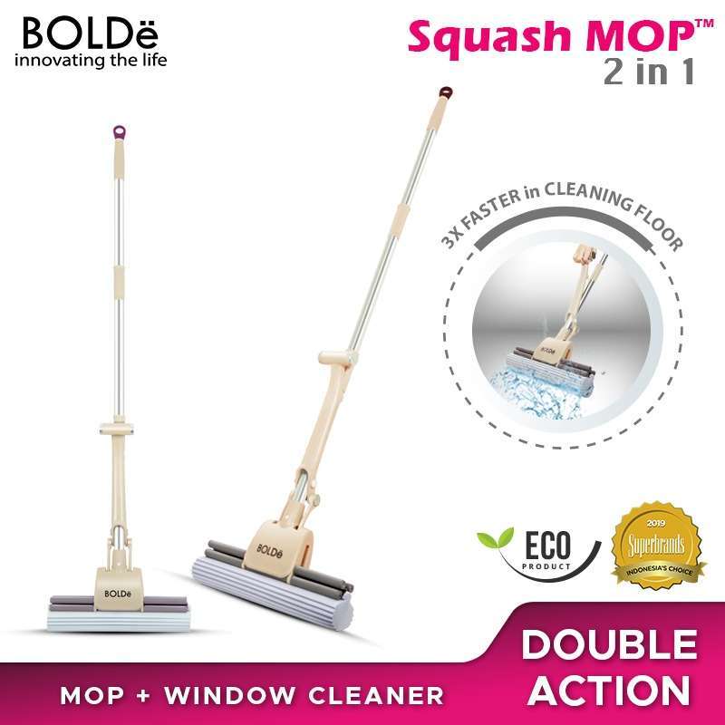 Squash MOP Extreme 2 in 1 Original BOLDe Premium Quality
