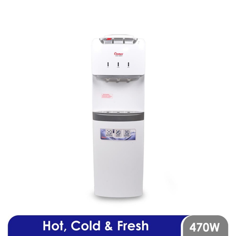 COSMOS CWD5808R Standing Dispenser Galon Bawah 3Kran Terbaru