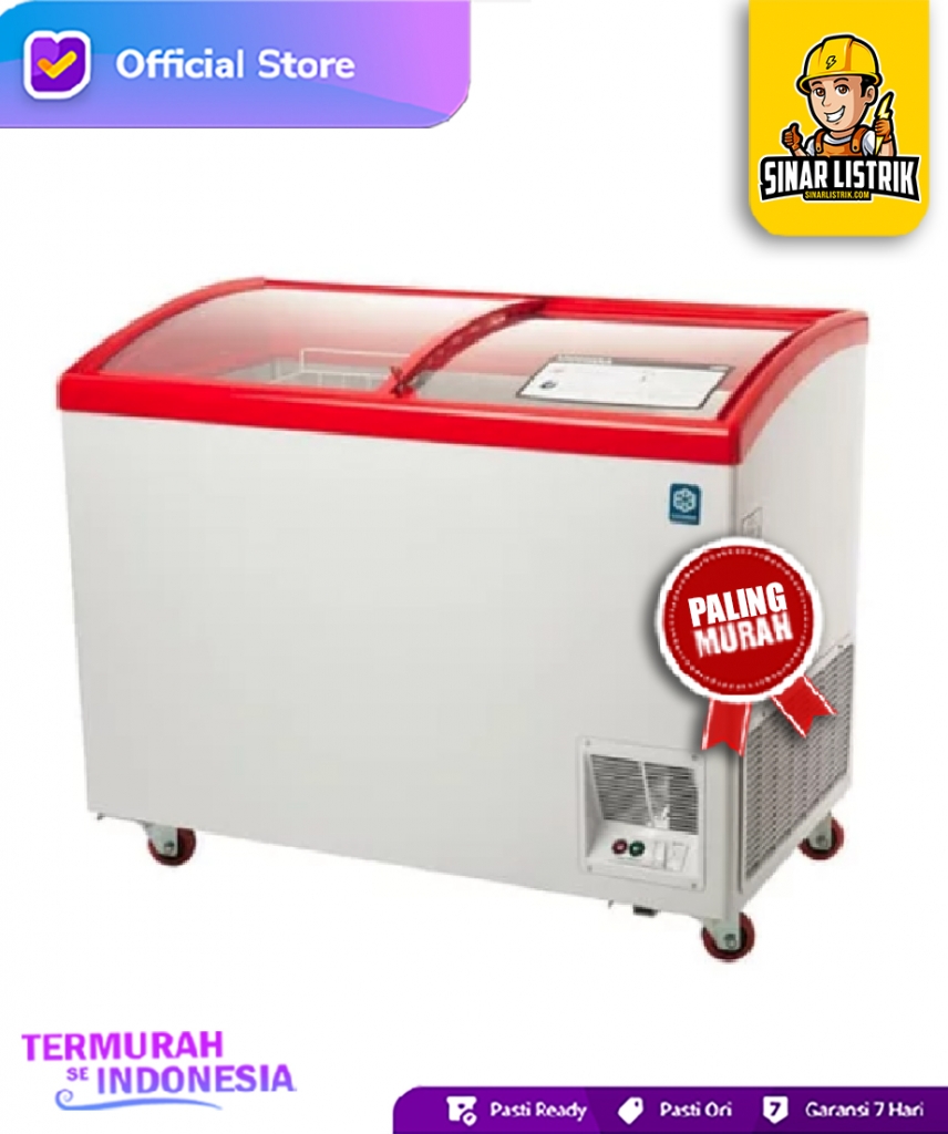 Freezer Box Kaca Uchida Maspion UFH200 C