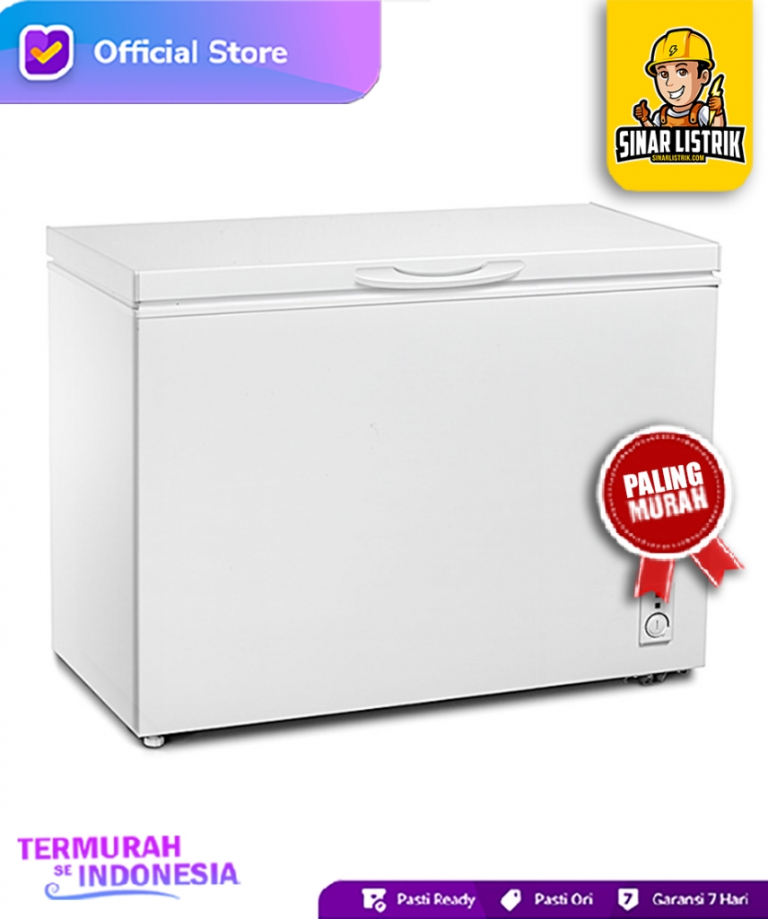 Chest Freezer Box Polytron PCF217 200L Box Pendingin