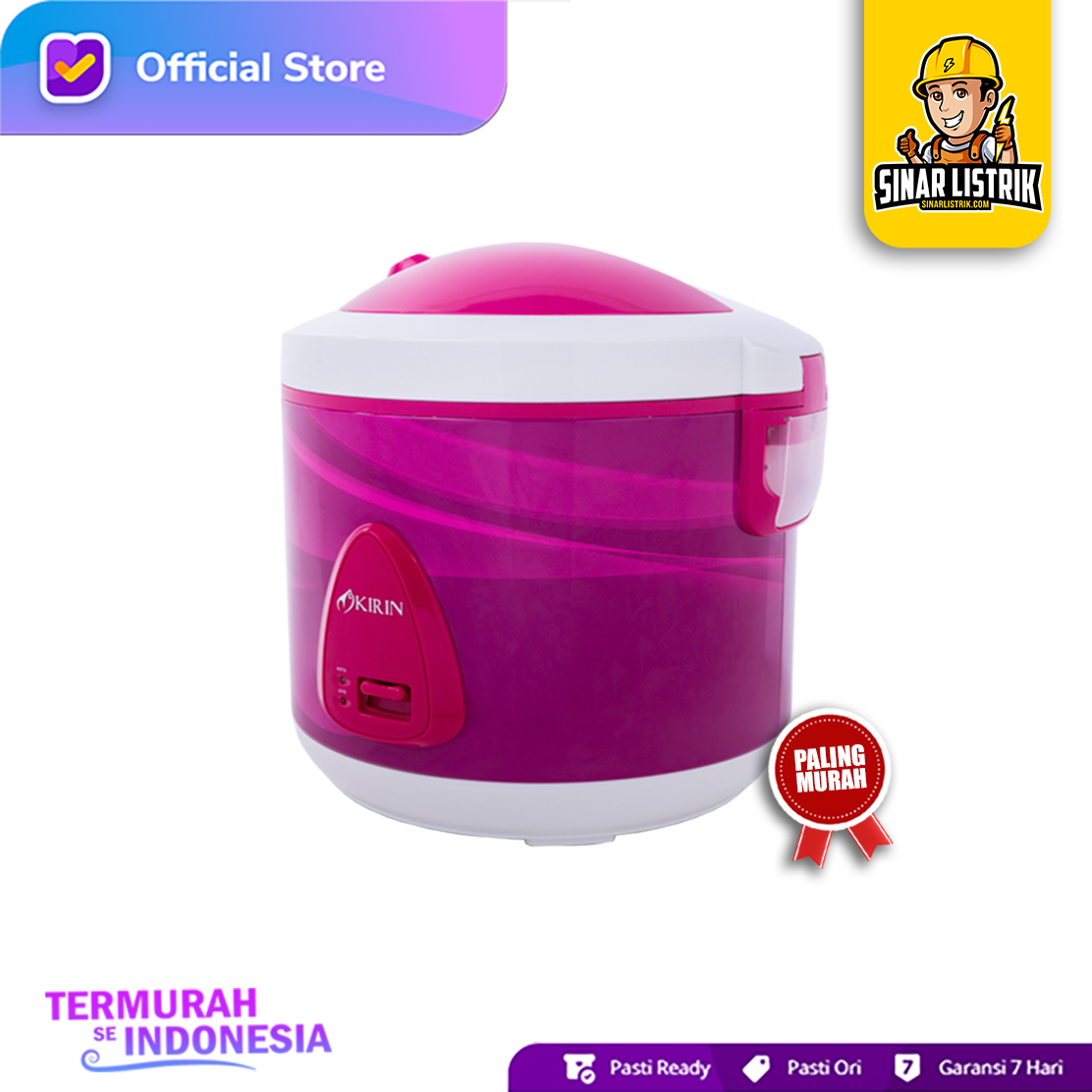 Magic Com | Rice Cooker KIRIN KRC-138 Magenta