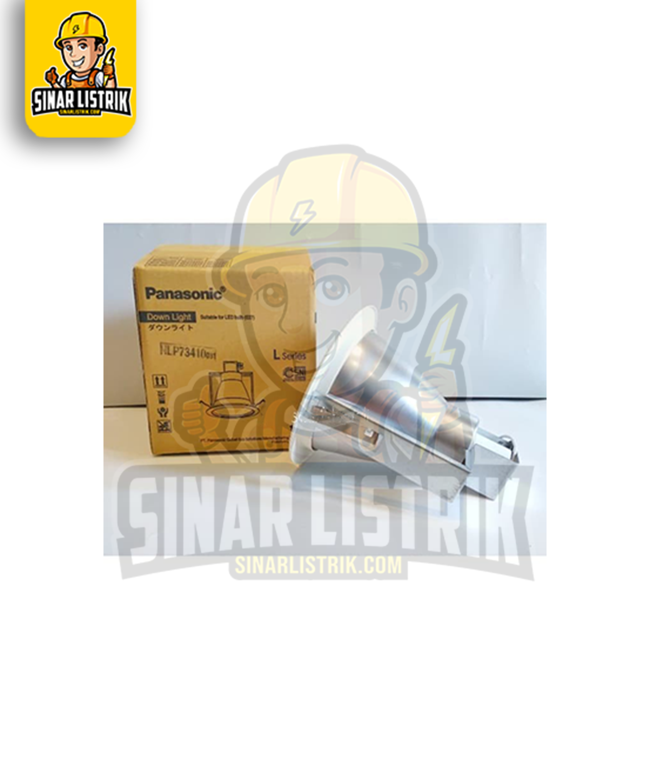 DownLight Panasonic 5" 5 Inch NLP73410 Inbow Tanam Fitting E27