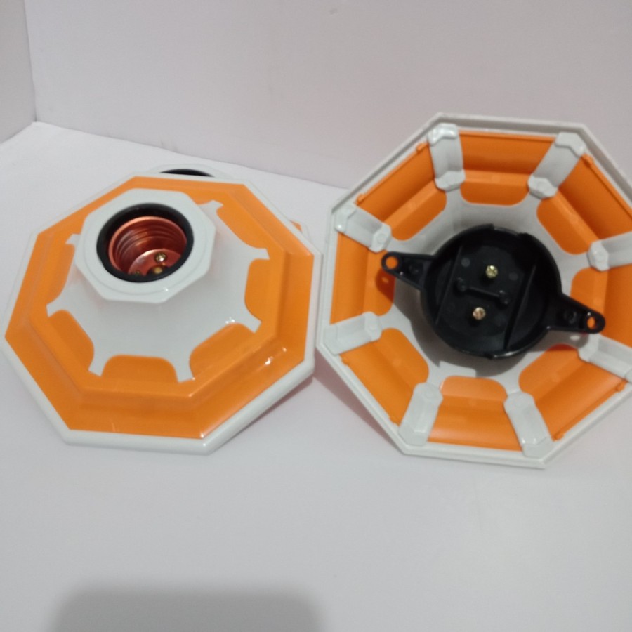 Fitting Lampu Plafon Dutron 5' dv fps05 Orange