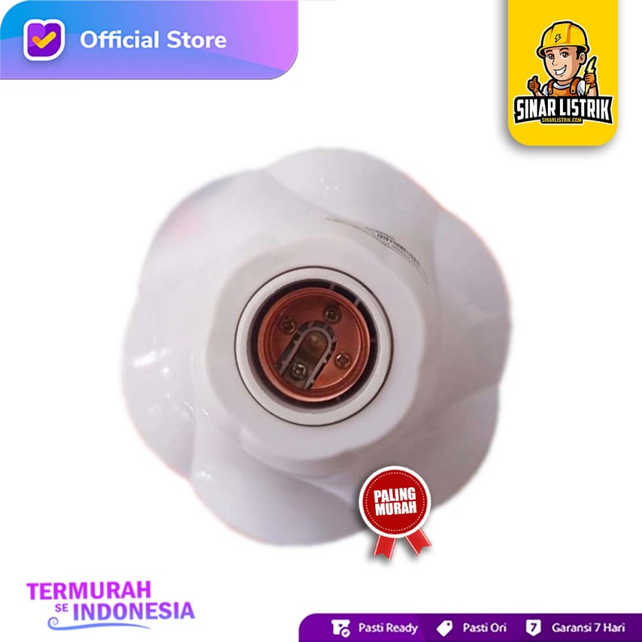 Fitting Lampu Plafon Rose Visalux vfp 2710w