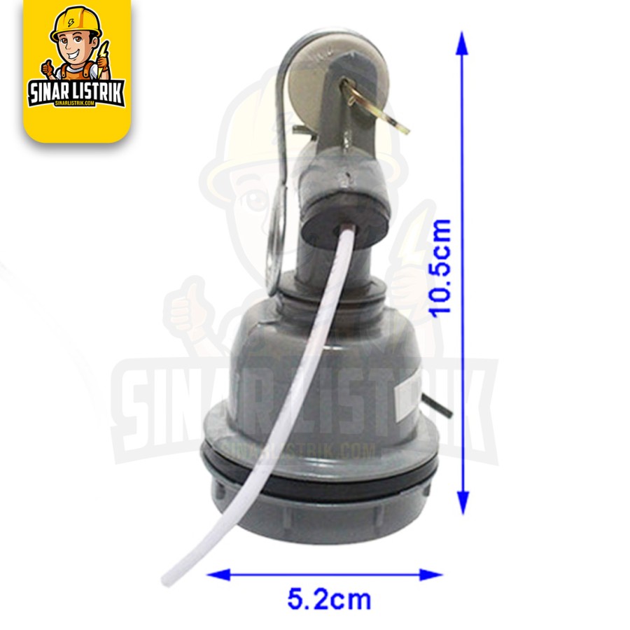 Fitting Lampu e27 Besi Procyon ( High quality )