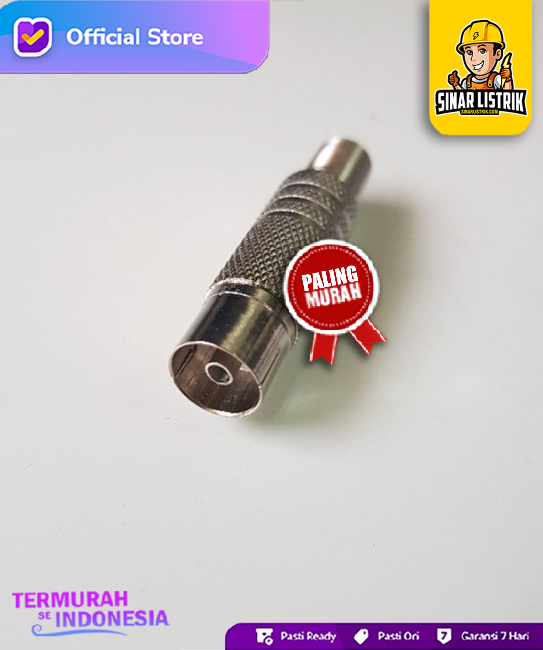 Jack Antene Besi TV / Colokan Antena Televisi