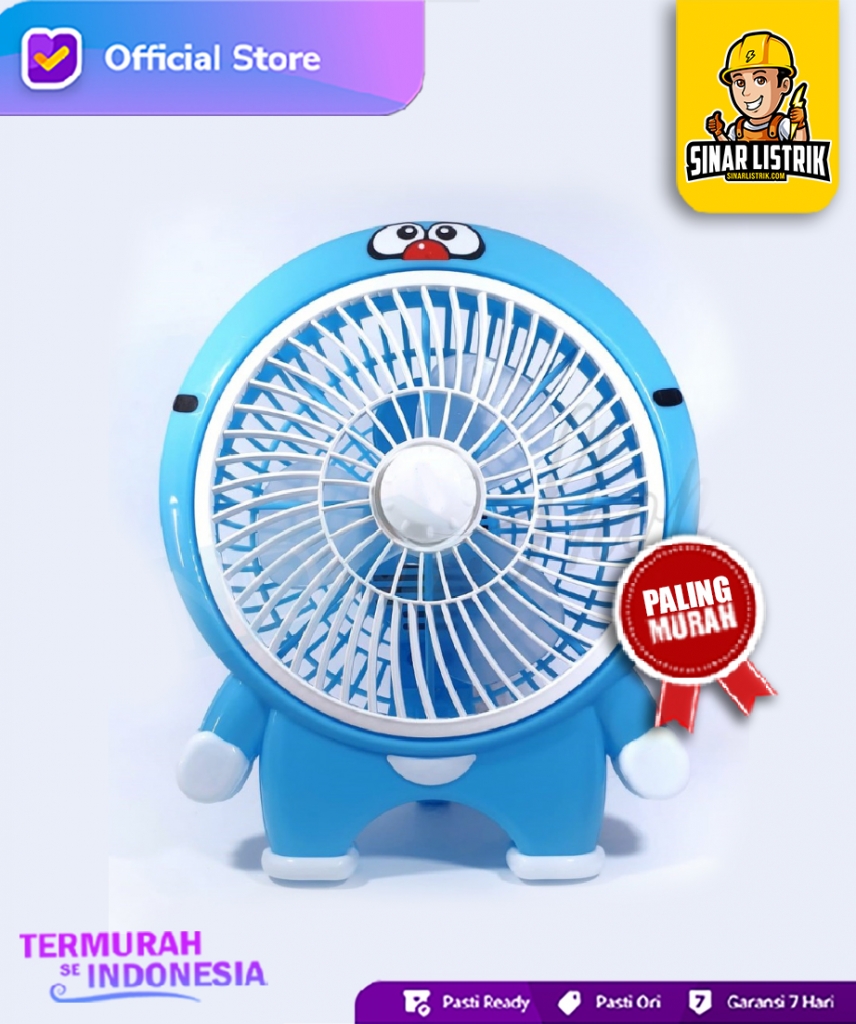 Kipas Angin Doraemon Merk Okayama Ok-810