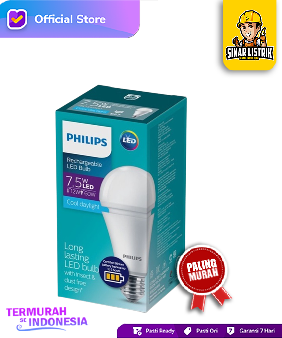 Lampu LED Magic Philips 7.5 Watt