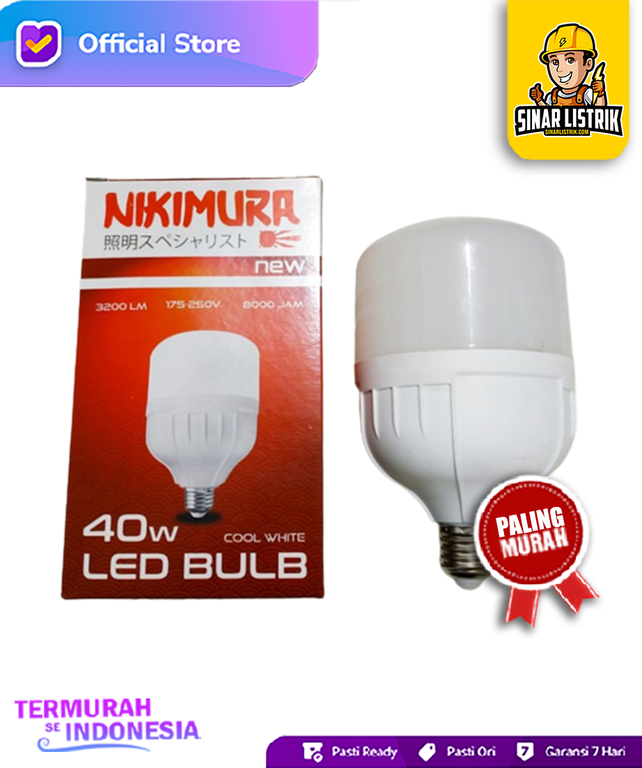 Lampu LED NIKIMURA 40 Watt
