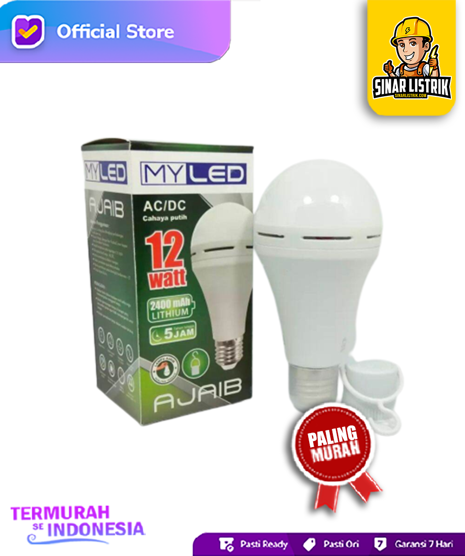 Lampu Magic My Led 12 Watt