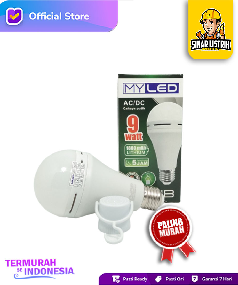 Lampu Magic My Led 9 Watt