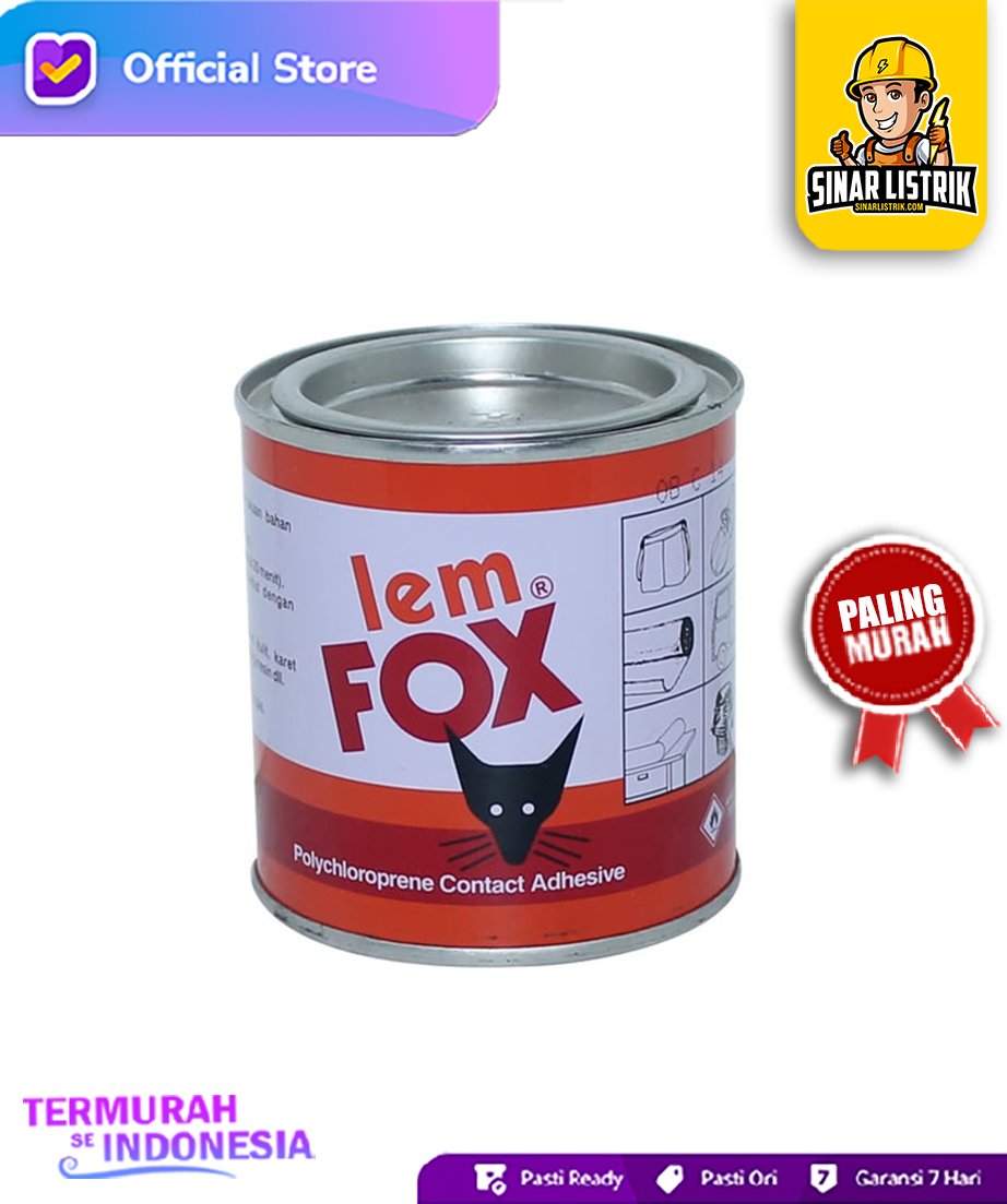 Lem FOX Kaleng 70 Gram
