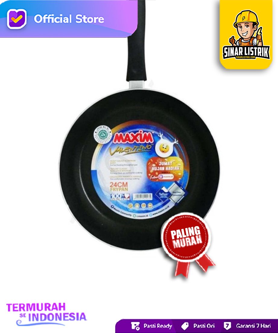 Maxim - Valentino Fry Pan Teflon 24 CM