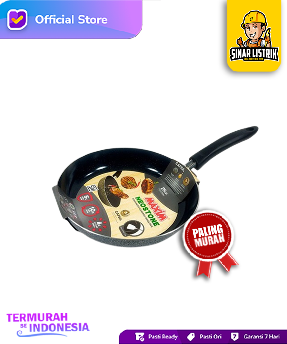 Maxim - Fry Pan Neostone 26cm | Termurah SeIndonesia
