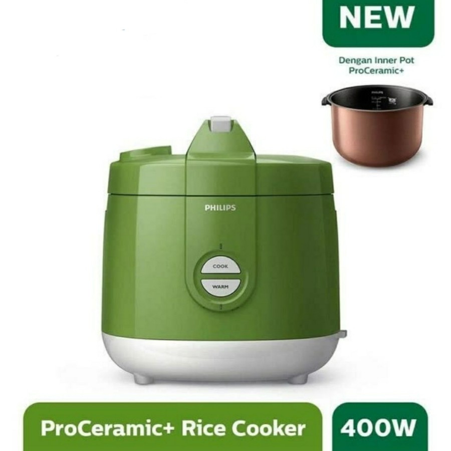 Rice Cooker 2L Philips hd3131/30 gren