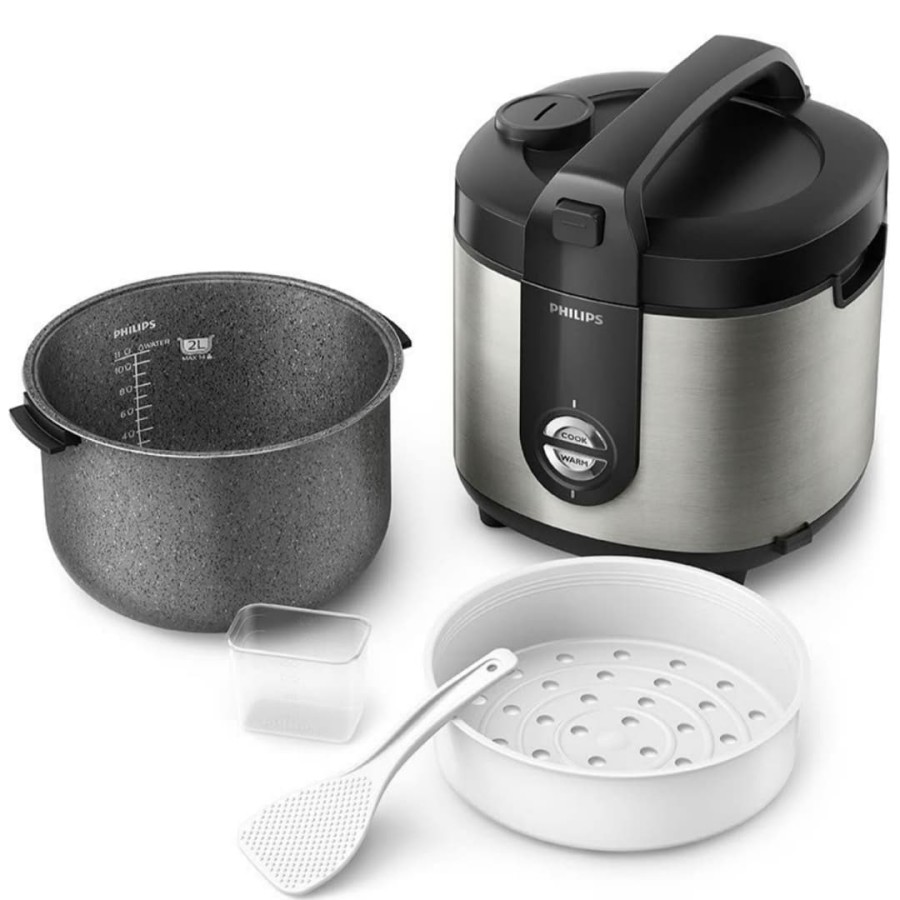 Rice Cooker 2L Philips hd3138/33 silver