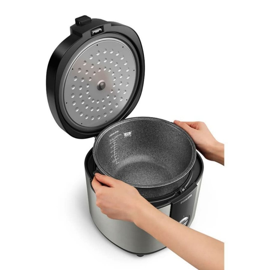 Rice Cooker 2L Philips hd3138/33 silver