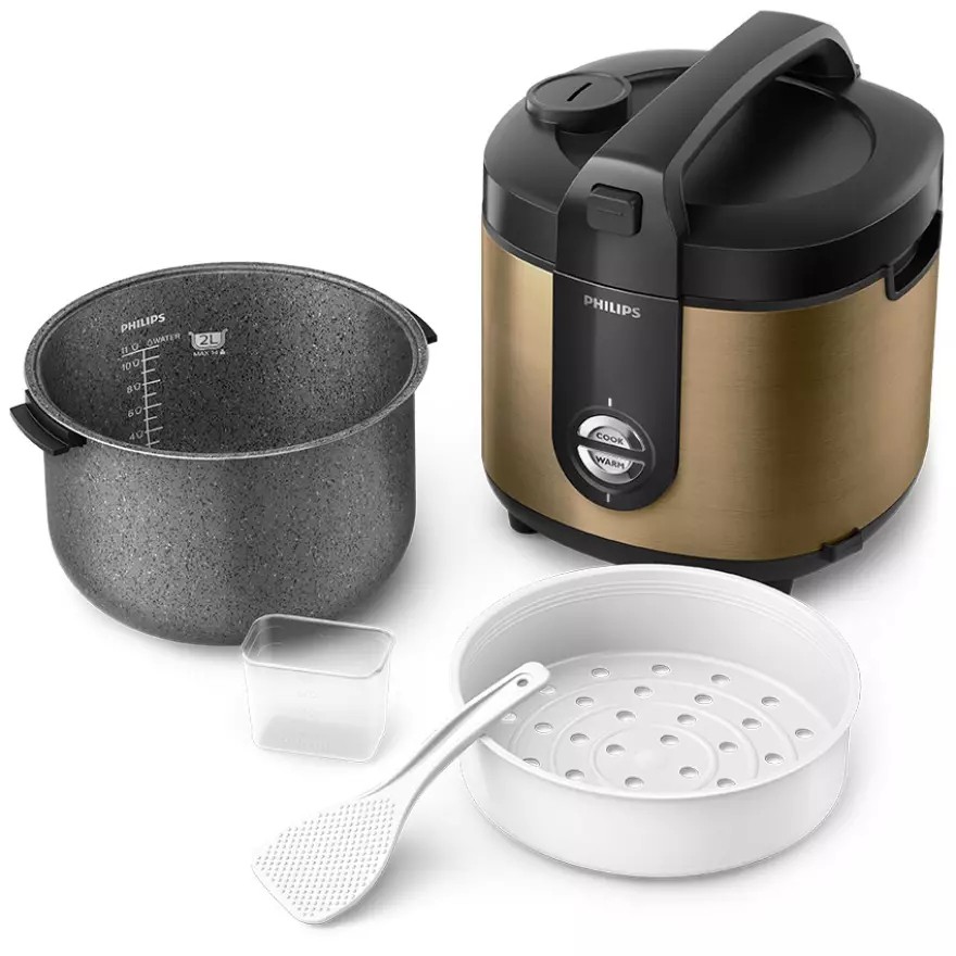 Rice Cooker 2L Philips hd3138/34 gold