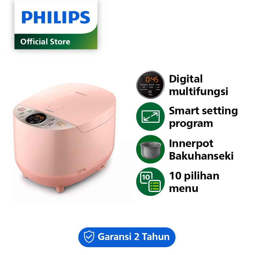 Rice Cooker 2L Philips hd4515/90 Digital