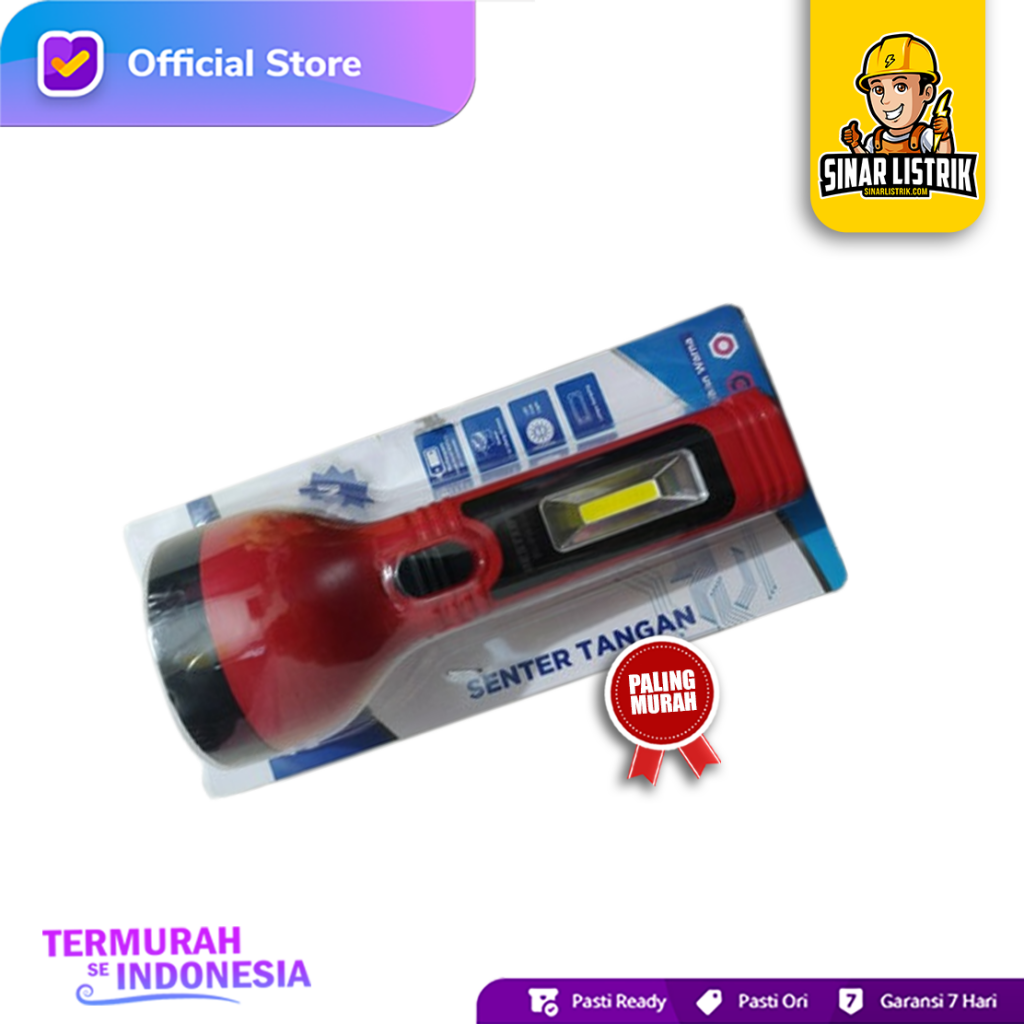 Senter Kepala Push On HL 2250 Putih