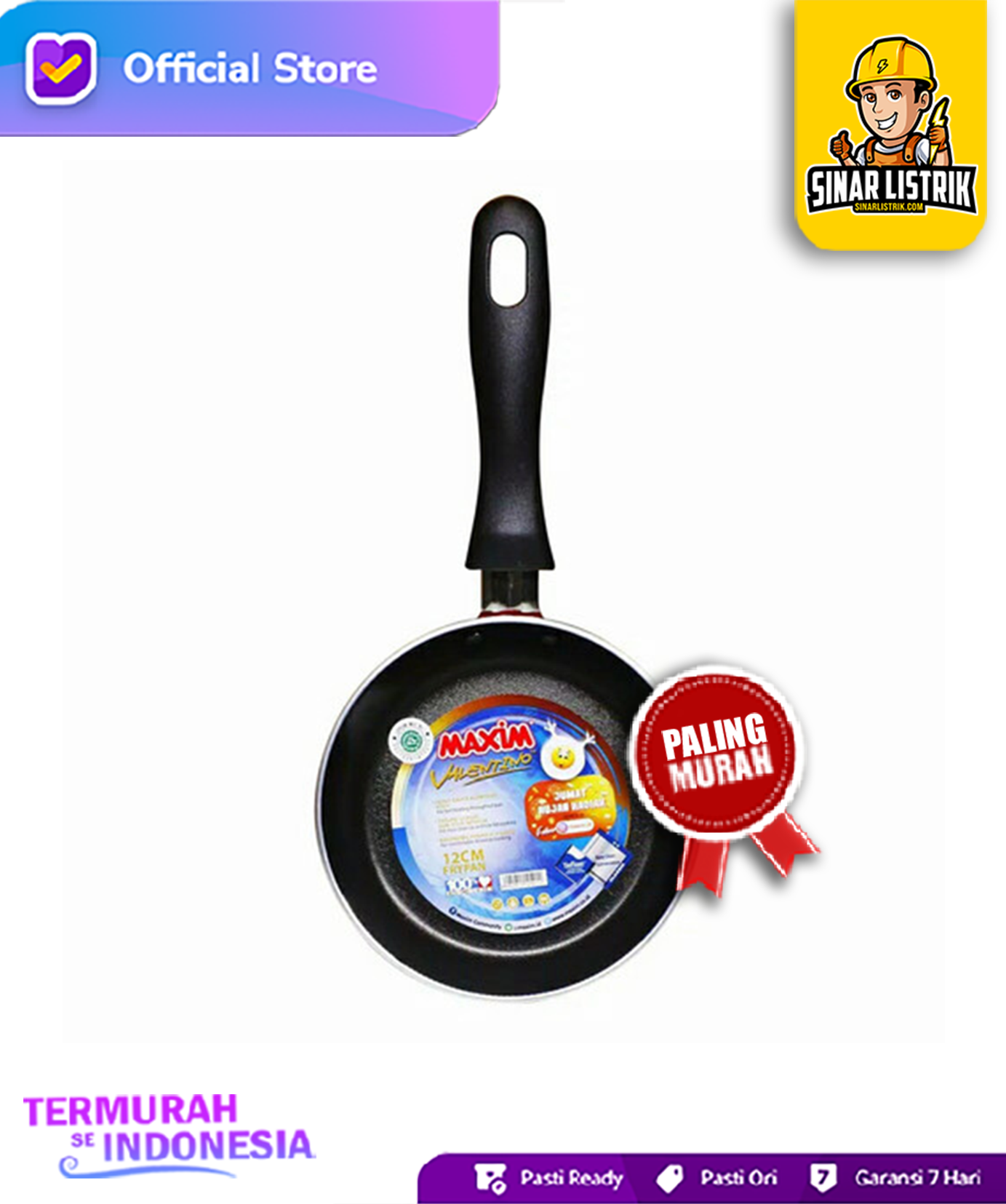Teflon Frypan Maxim Valentino 12 CM