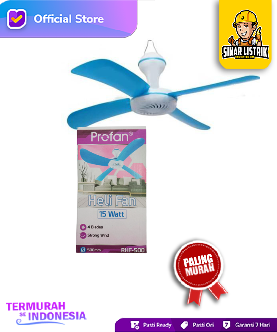 Kipas Profan HeliFan RHF-500 15 Watt