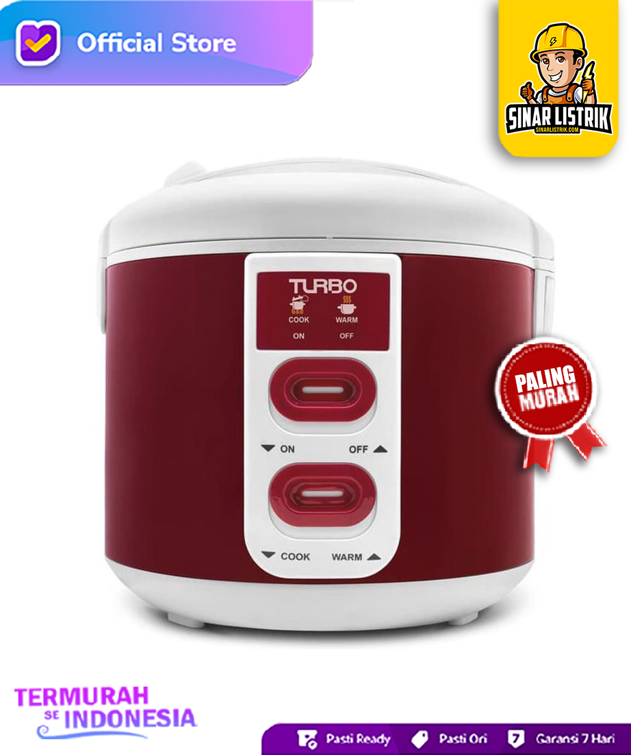 Magic Com TURBO 1.8L CRL1181 Desain Elegan