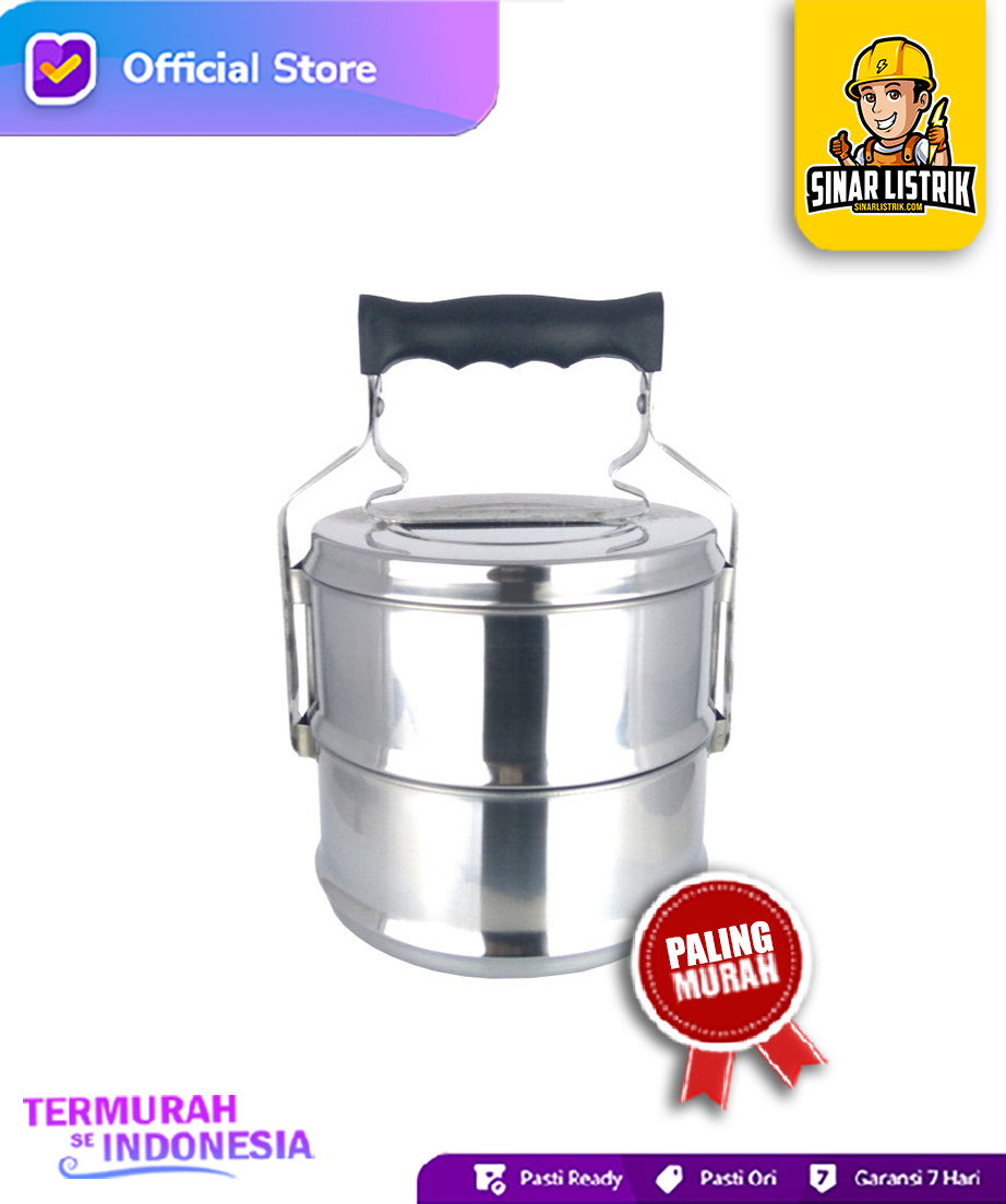 Rantang Susun MULIYA 2 Susun 14 Cm