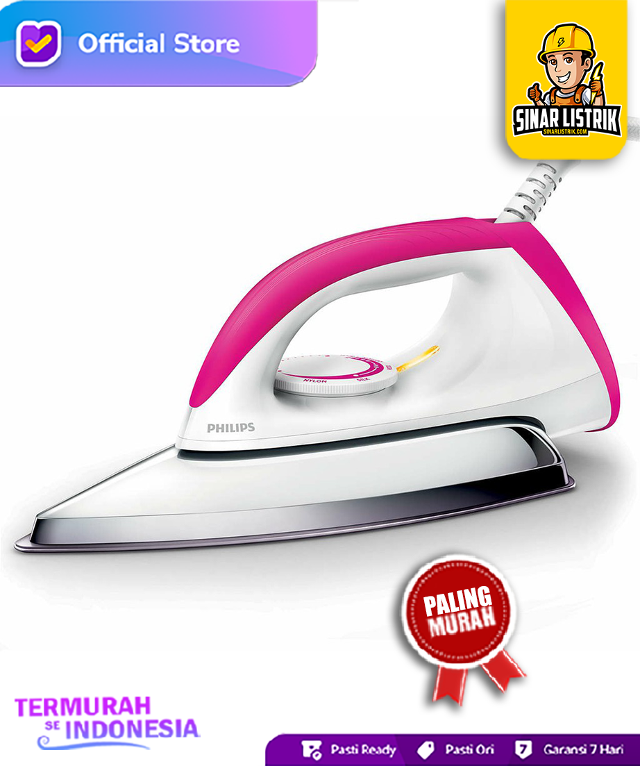 Setrika Philips MD1173/40 Pink